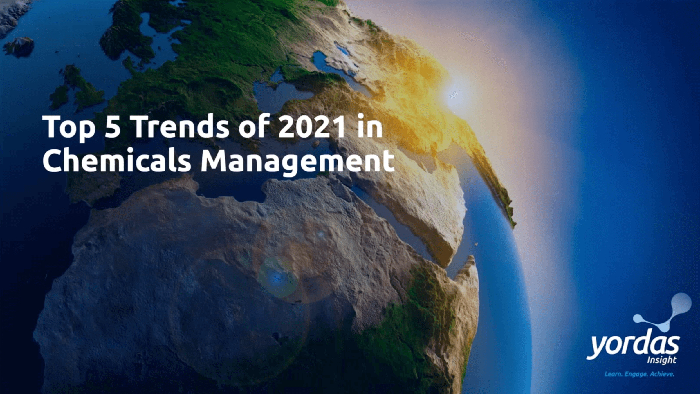 Top 5 Trends in Chemicals Management – Academy at Innovation Factory